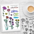 1Sheet PVC Plastic Clear Stamps for DIY Scrapbooking Photo Album ...
