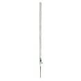 Garden Craft 48in H Molded White Plastic Step-in Post, Fence Post ...