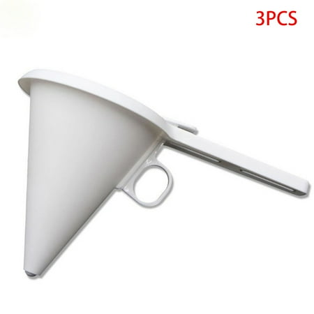 3 Pieces Handheld Adjustbale Chocolate Cake Cream Funnel Batter ...