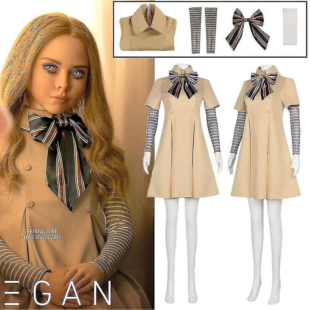 Halloween M3gan Thriller Película Cosplay Disfraz Conjunto completo ...
