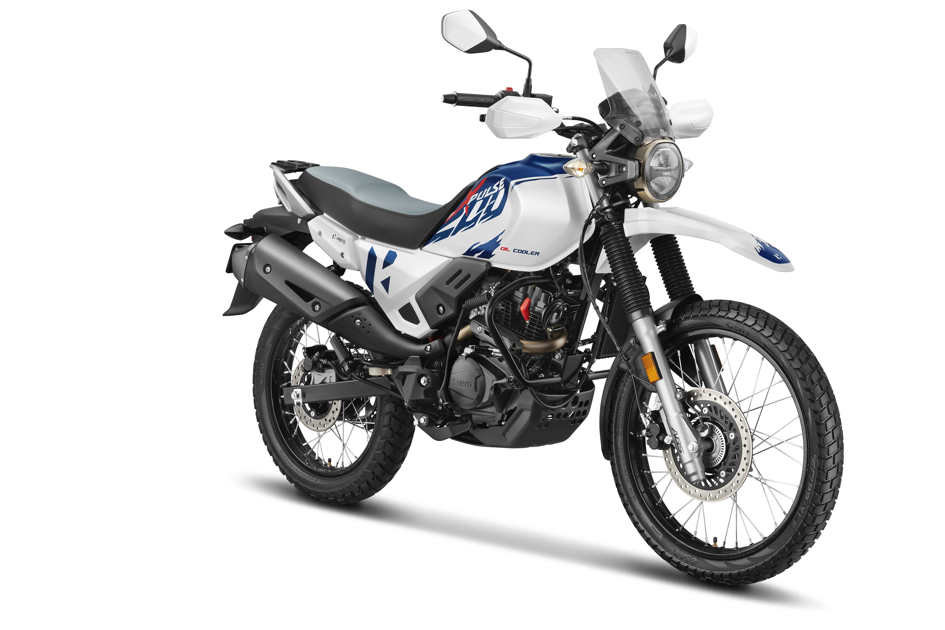 MOTOCICLETA DOBLE PROPOSITO HERO XPULSE 200 BLANCO AZUL 2V FI | Walmart en línea