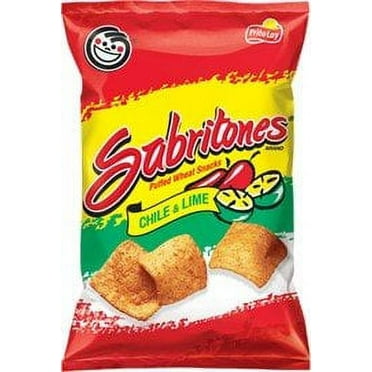 Sabritones Chile & Lime Crisps Puffed Wheat Snack, 4oz Bag - Walmart.com