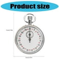 Durability Mechanical Stop Watch Stopwatch Timer Water and Shock Resistant for Professional ...