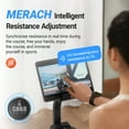 MERACH Indoor Gym Water Rowing Machine, 16 Levels, Bluetooth, App ...