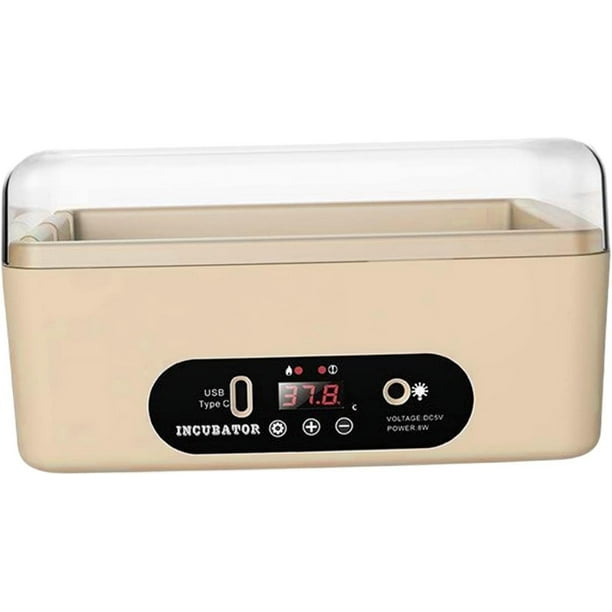 YVE Portable Digital Egg Incubator Egg Turner Tray USB Rechargeable ...