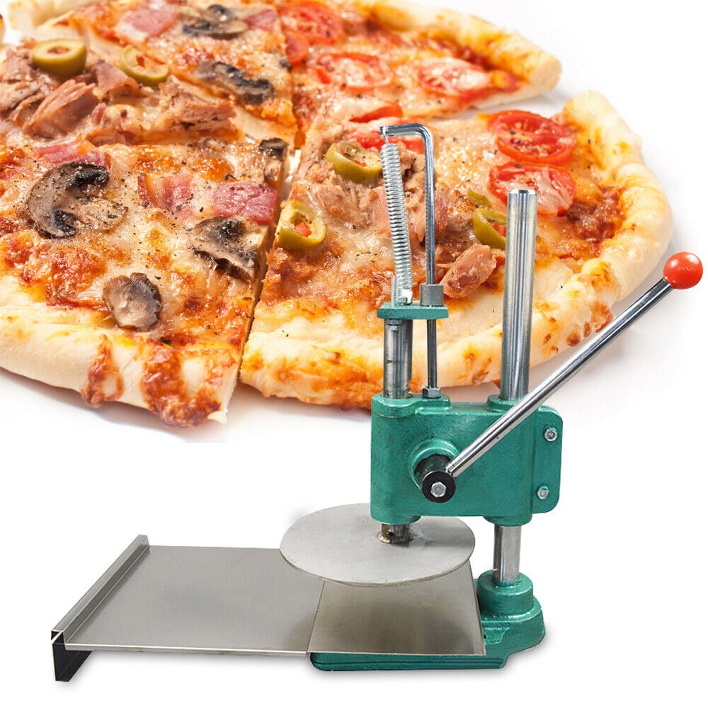 DENEST 9.5" Manual Pastry Press Machine Home Pizza Maker Stainless ...