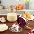 OGEDNAC Hand Crank Butter Churn, Wooden Handle, Stainless Steel Gear ...