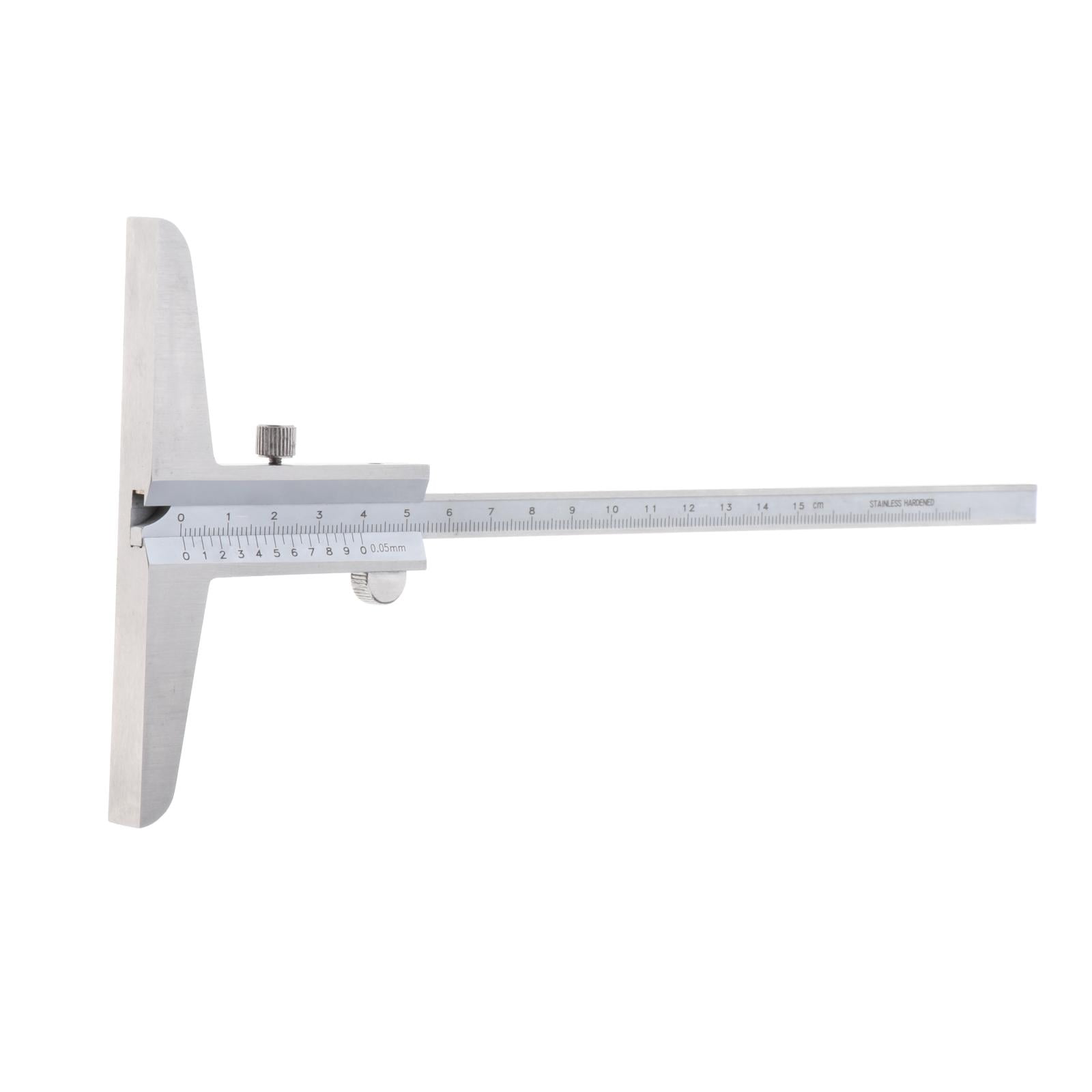 0-150mm 0-200mm 0-300mm Full Metal Steel Depth Vernier Caliper Gauge ...