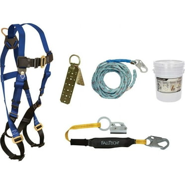 JORESTECH Safety Full Body Harness with Back D-Ring, ANSI, Padding and ...