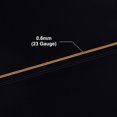 1Roll Round Copper Wire for Wire Wrapped Jewelry Making Bronze 22 Gauge ...