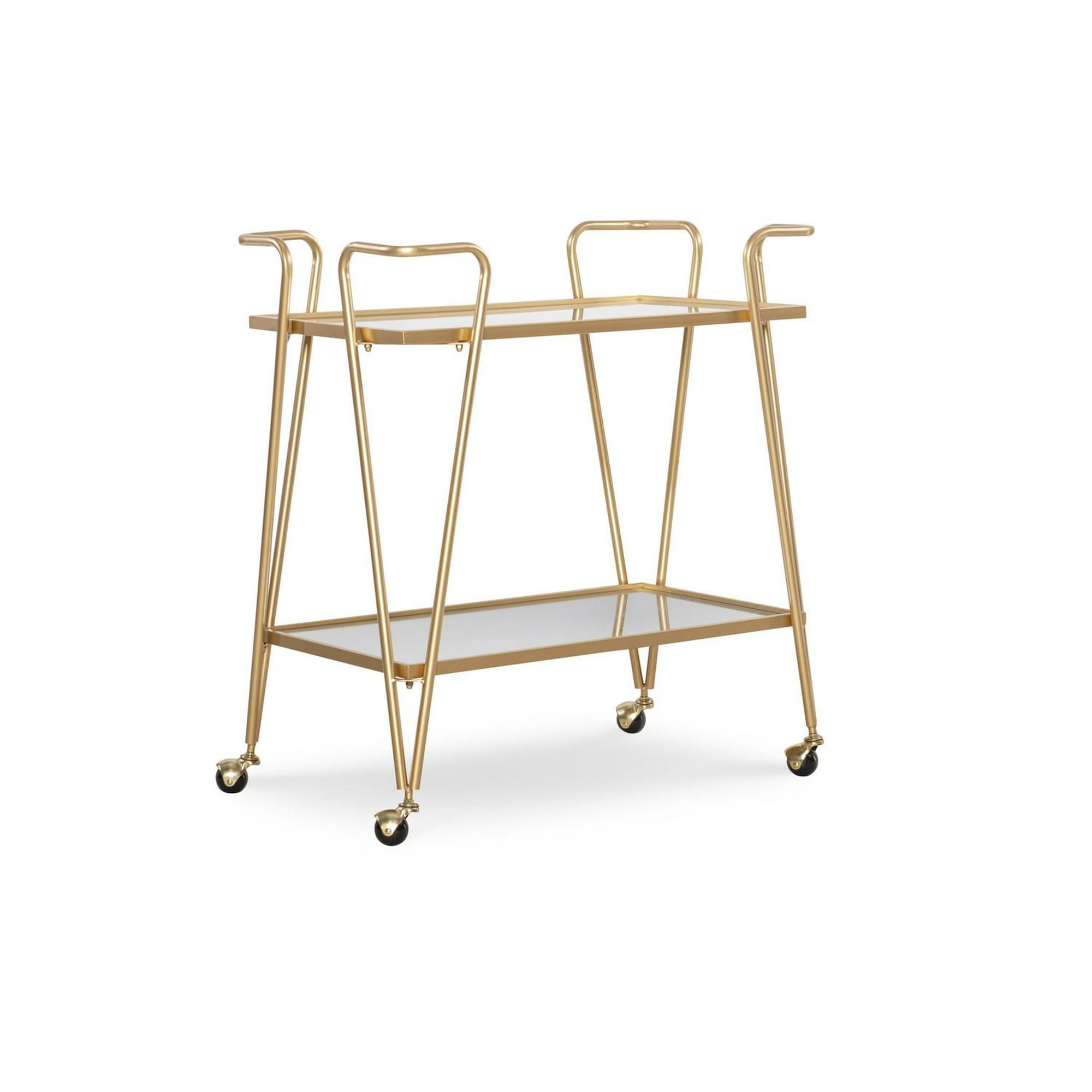 Click here for Linon Putnam Gold Mid-Century Bar Cart 13.5-Inch prices