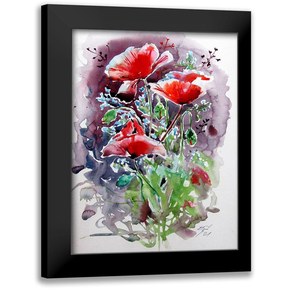 Kovacs Anna Brigite 12x14 Black Modern Framed Museum Art Print Titled