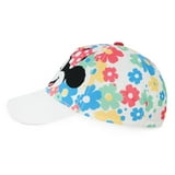 Disney Minnie Mouse Floral Baseball Cap for Kids Youth One Size ...