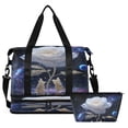 Dry Wet Separated Sports Duffel Handbag Bags, Gym Crossbody Bag with ...