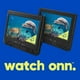 onn. 10" Dual Screen DVD Player with Digital Panel, Black - Walmart.com