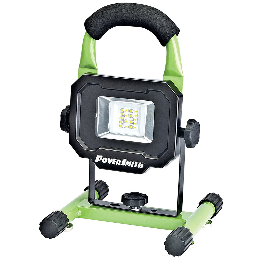 PowerSmith PWLR1110M Rechargeable 10W 900 lm LED Work Light with ...