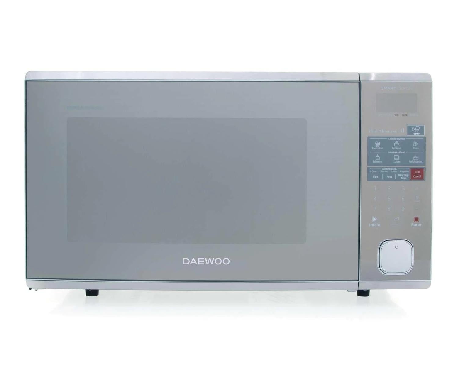 Horno de Microondas Winia DAEWOO KQG-144HMDT 1.4 PIES Dorador Silver ...