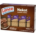 Lance Sandwich Cookies, Nekot Fudge, 8 Individually Wrapped Packs, 6 ...