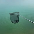 Yammee Nylon Mesh Fishing Net Foldable Fish Landing Net for Safe Fish ...