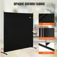 VEVOR Room Divider, Single Panel Room Divider, 6FT Privacy Screen ...