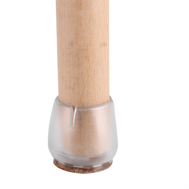 PATA DE LA MESA MUIES PATA PATE PVC TRANSPARENTE 16 PIZAS PVC ...