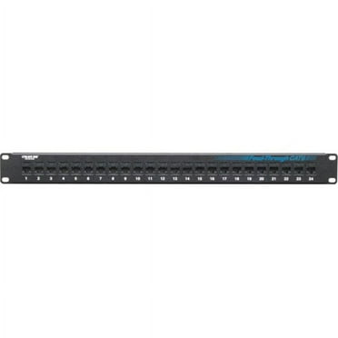 Blcak Box JPM810A-R2 CAT5e Feed-Through Patch Panel - 2U, Unshielded ...