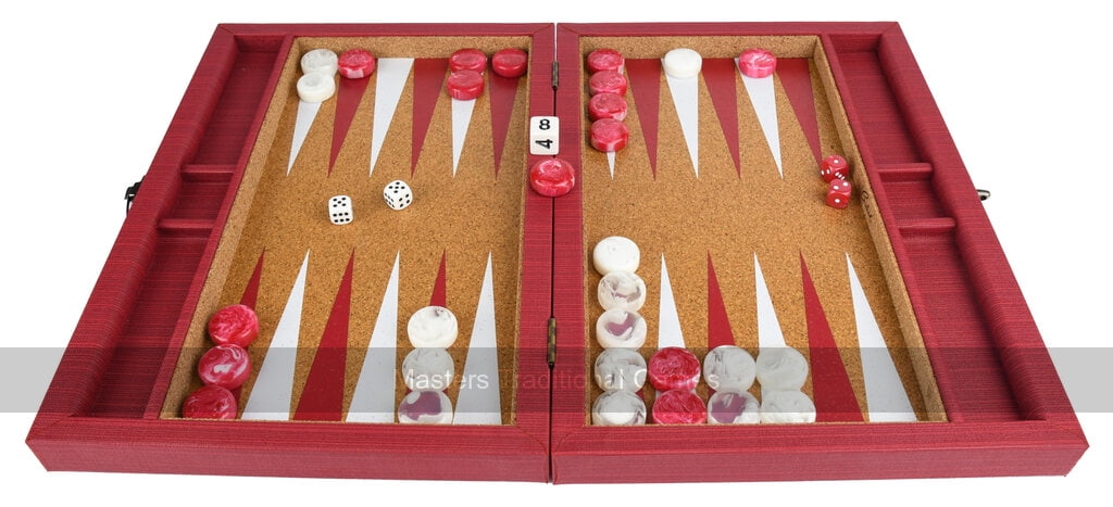 Crisloid Anchor Red 13-inch Travel Backgammon Set - Walmart.com