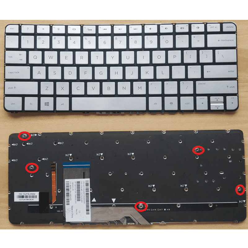 Click here for Unbranded New Us/Sp Black/Silver Keyboard For Hp S... prices