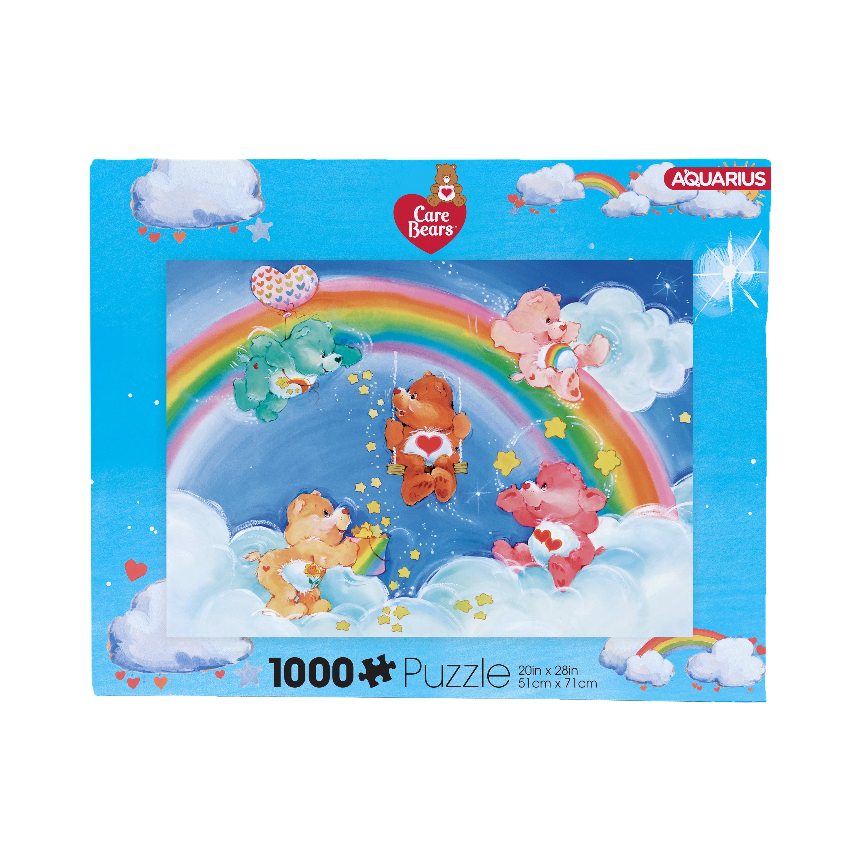 AQUARIUS Care Bears Vintage 1000 Piece Jigsaw Puzzle - Walmart.com