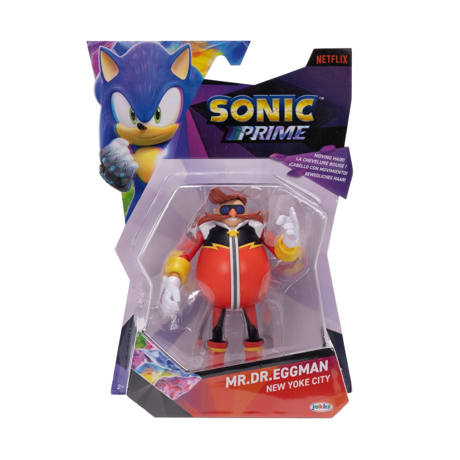Sonic Prime - 5" Articulated Figure - Mr. Dr. Eggman - Walmart.ca