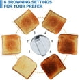 4 Slice Toaster, Ultra-Clear LED Display & Extra Wide Slots, Dual ...