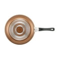 Farberware 12-Inch Performance Nonstick Deep Frying Pan/Fry Pan, Copper ...