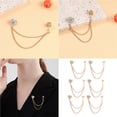 Heart Key Charm Brooch Necklace Metal Jewelry Easy Matching Brooch ...