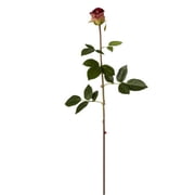 Teters Floral Velvet Rose Bud Stem