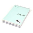4 Pack Pastel Colored Steno Books, Green Tint Paper, Gregg Ruled ...