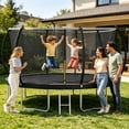12FT Trampoline with Net for Kids & Adults - Heavy Duty Outdoor ...
