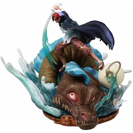 Japan Anime 27cm One Piece Shanks Super Combat Limited Edition Action ...