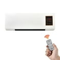 8000 btu Wall Mounted Air Conditioner with Heat Function,115V,Wall AC ...