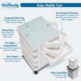 Studio Designs Kubx Pro Mobile Craft Workstation with Storage, Rolling ...