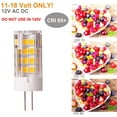 JINYUN-G4 LED Bulb 3.5W 2700K Warm White bi-pin T3 JC Type 12VAC/DC 20 ...