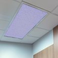 2 Pack Lavender Purple Solid Fluorescent Light Covers for Ceiling ...
