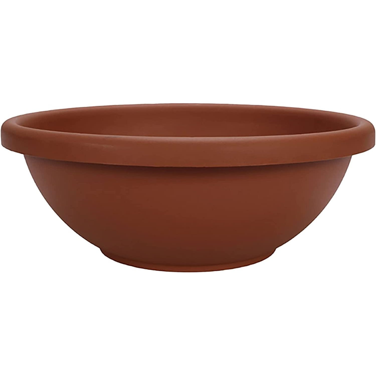 UlaREYoy HC Companies 18 Inch Resin Garden Bowl Planter Pot, Terra ...