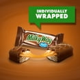 Milky Way Mini Fun Size Halloween Caramel Milk Chocolate Candy Bars for Family Party - 10.65 oz ...