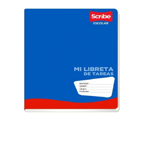 Mi Libreta de tareas Scribe 24 hojas cosido Scribe Mi libreta de tareas | Bodega Aurrera en línea