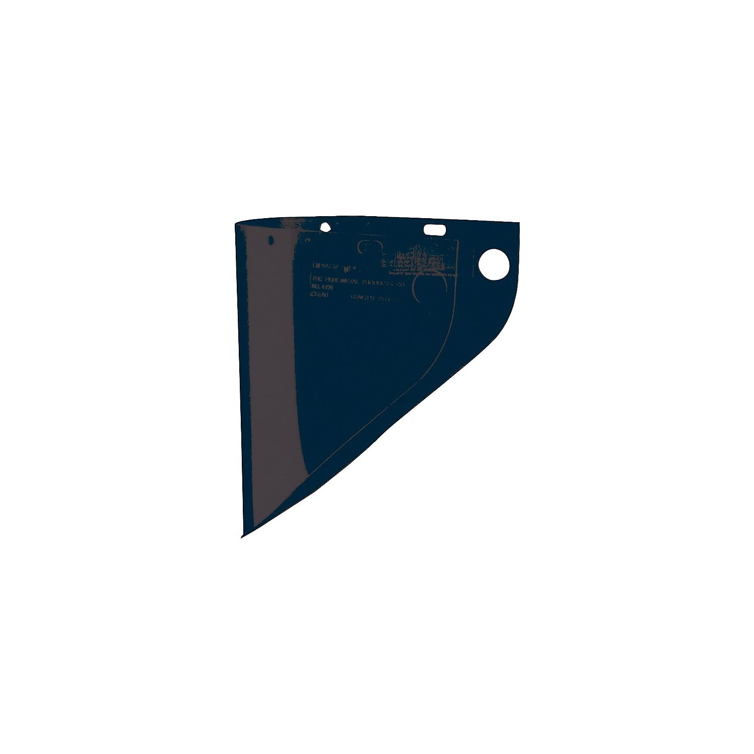 High-Performance Fibre-Metal Face Shield Window Dark Green 9 3/4"" x 19 ...