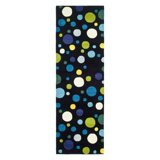 SAFAVIEH Soho Dots Polka Dots Wool Area Rug, Black/Multi, 6' x 6' Round ...