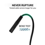 BICMICE Printer Power Cord Replacement Cable, 2 Prong AC Slot ...