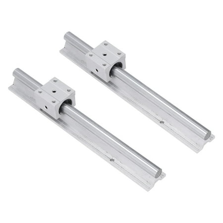 Cnc Guide Rail Slide Block Guideway 2Pcs Linear Rail Guide 300mm Motion ...