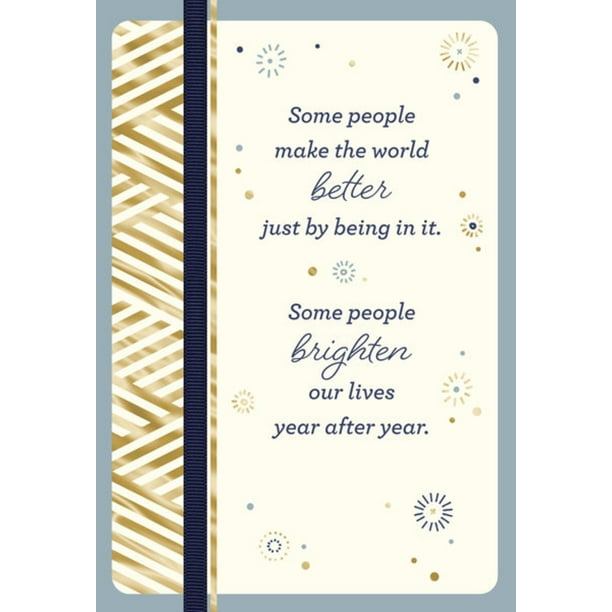 Signed Birthday Cards