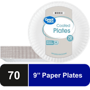 Hefty Everyday Soak Proof 7 Inch White Foam Snack Plates - Walmart.com